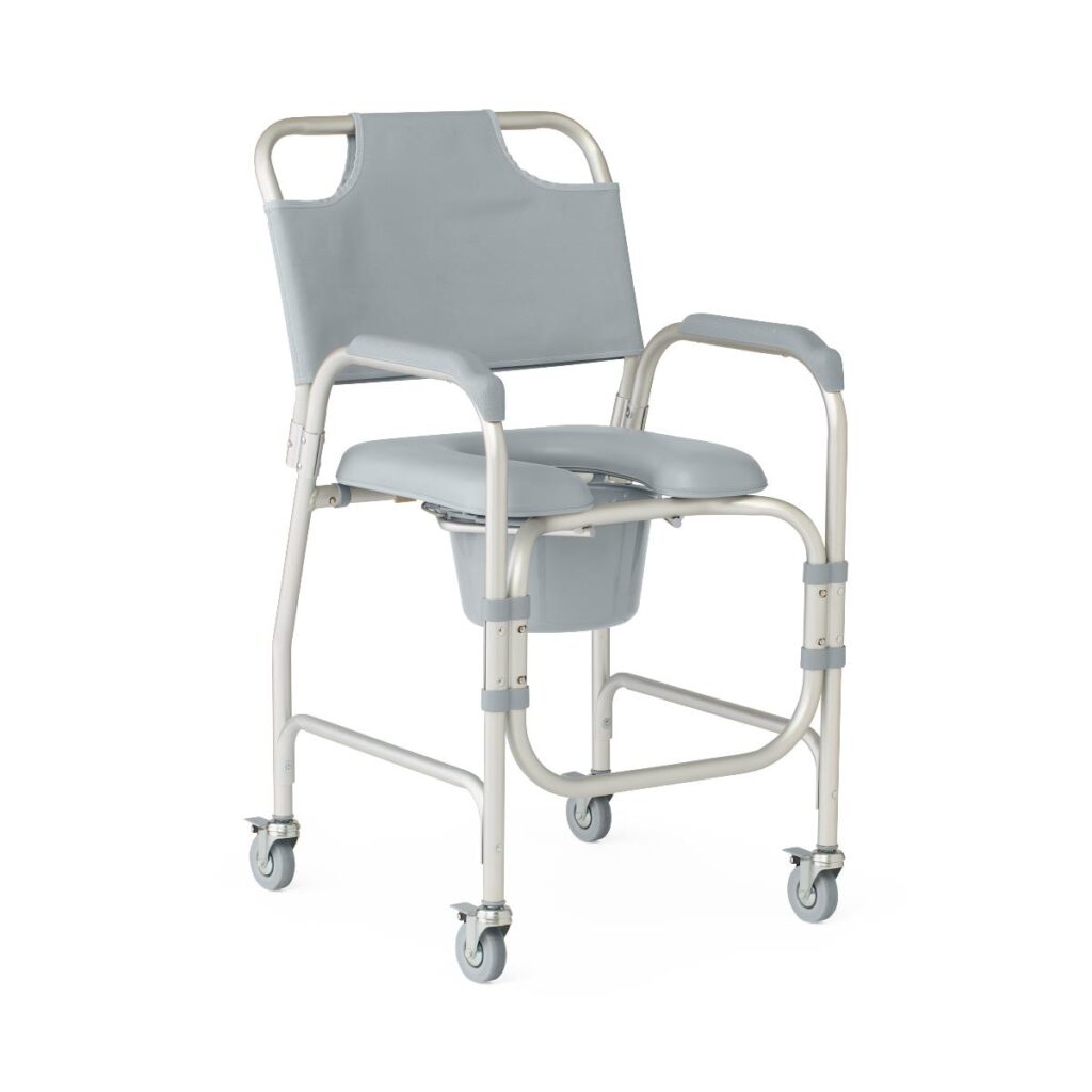 Aluminum Commodes with Wheels – A2ZMedsupplies